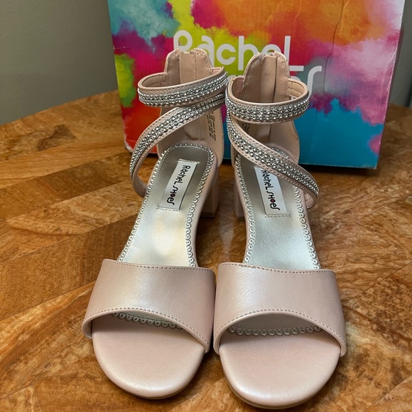 Rachel Shoes | Shoes | Nib Rachel Shoes Girls Pink Pearl Studded ...